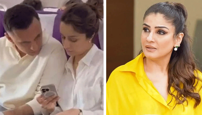 روینہ ٹنڈن جہاز میں شردھا کپور کی خفیہ ویڈیو بنانے پر پھٹ پڑیں، ویڈیو کس نے بنائی؟ | Daily Mumtaz